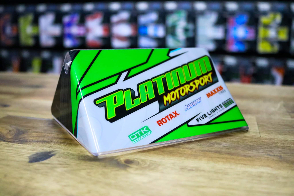 PLATINUM ROTAX RADIATOR STICKER – Platinum Motorsport Karting Store
