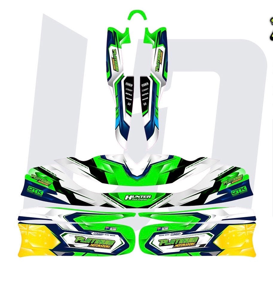 PLATINUM TEAM STICKERS – Platinum Motorsport Karting Store